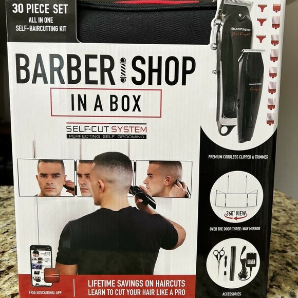 Self-Cut System | Grooming | Barber Shop In A Box Selfcut System 3 ...